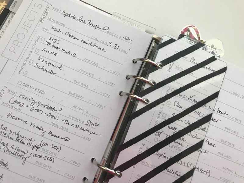 Monthly Goal Setting-November 2017 – Organized Maniac