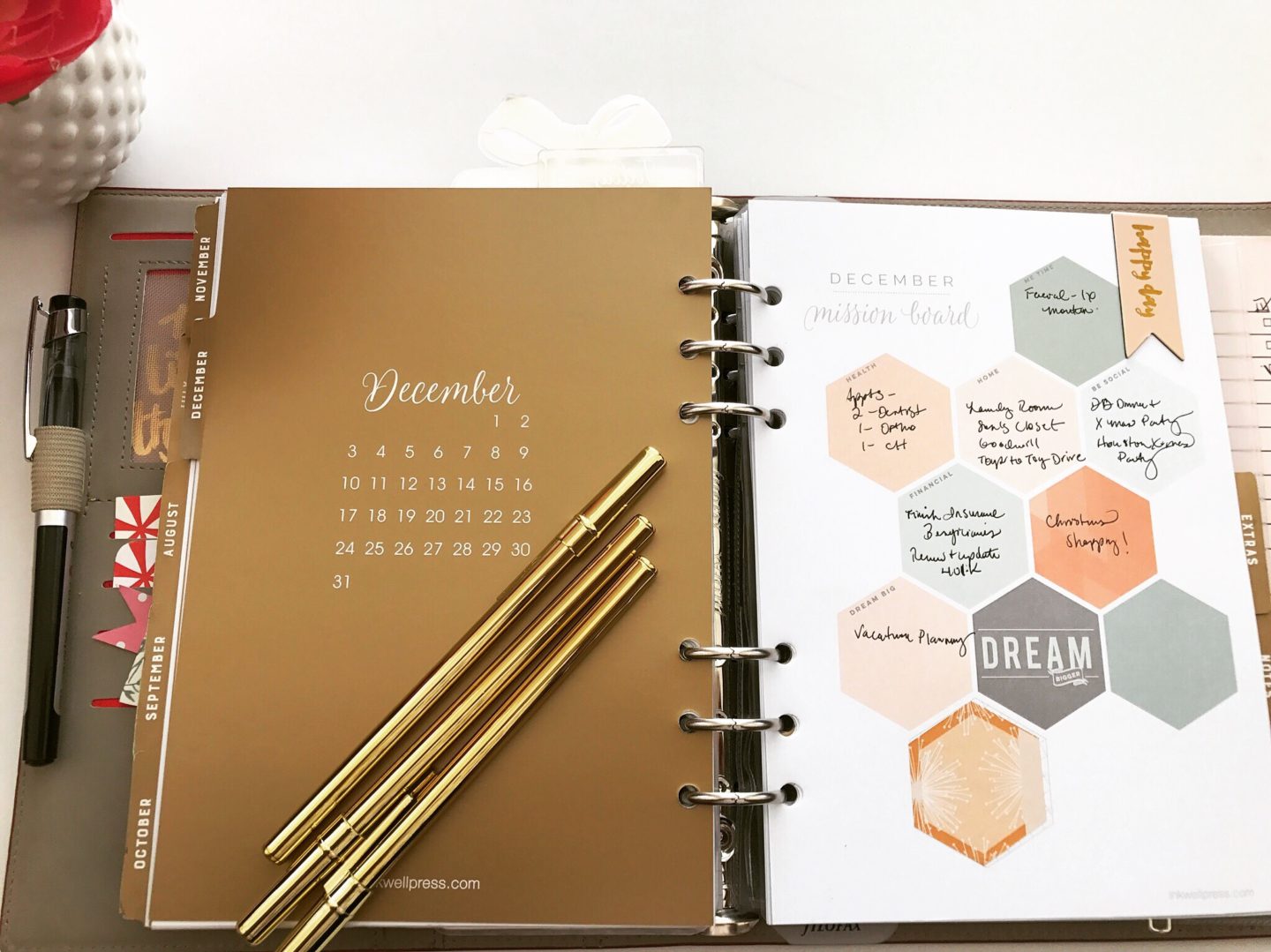 A5 PLANNER WALKTHROUGH AND SETUP – Organized Maniac